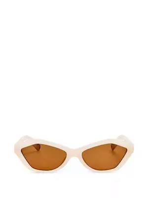 Jacquemus Geometric Sunglasses - Neutrals