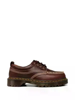 Dr. Martens Lowell Leather Derby Shoes - Brown