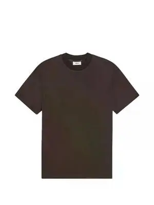 Nn07 Lionel Ribbed Crew-neck T-shirt - Brown