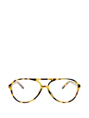 Jacquemus Round Frame Glasses - Brown