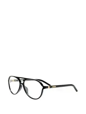Jacquemus Pilot Frame Sunglasses - Black