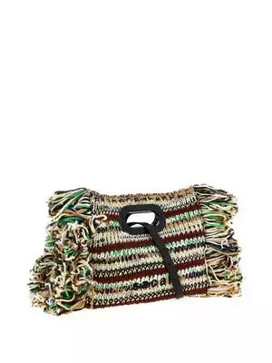 Sacai Fringe Shopping Bag - Neutrals