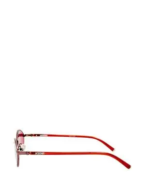 Jacquemus Geometric Frame Sunglasses