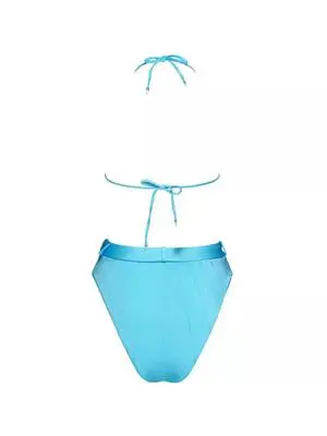 NOIRE SWIMWEAR Belted Bikini - Blue