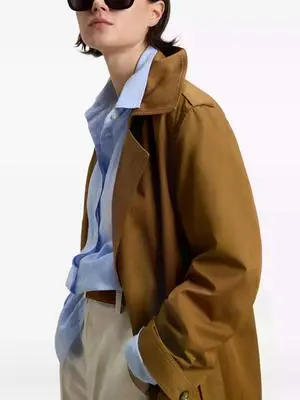 Woolrich Double-breasted Belted Trench Coat