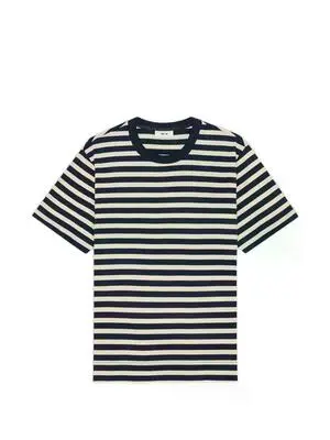 Nn07 Pedro Striped T-shirt - Blue