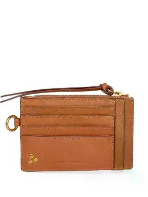 Jérôme Dreyfuss Lucky Stud Card Holder - Brown