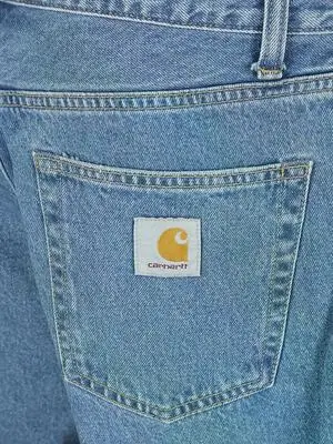 Carhartt Work In Progress Landon Logo-patch Five-pocket Shorts