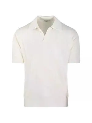 ROBERTO COLLINA Polo-collar T-shirt - Neutrals