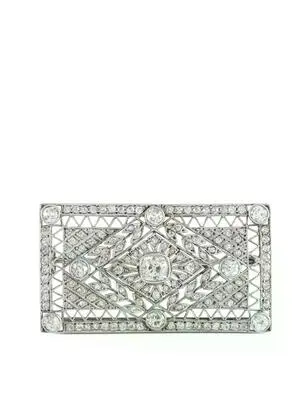 LB EXCLUSIVE Diamond Brooch - Silver