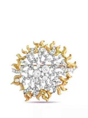 LB EXCLUSIVE Diamond Brooch - Silver