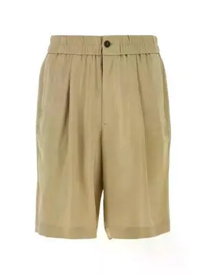 Giorgio Armani Twill Bermuda Shorts - Neutrals