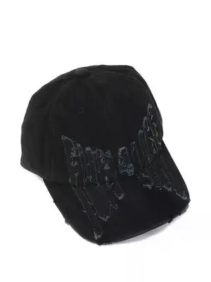 KAP COMPANY Embossed-print Cap - Black