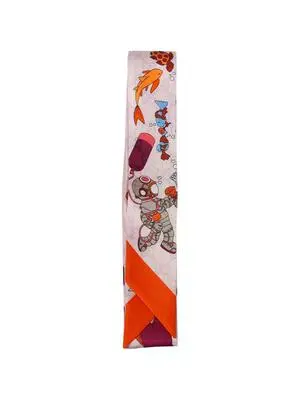 Gucci Cartoon-print Scarf - Pink