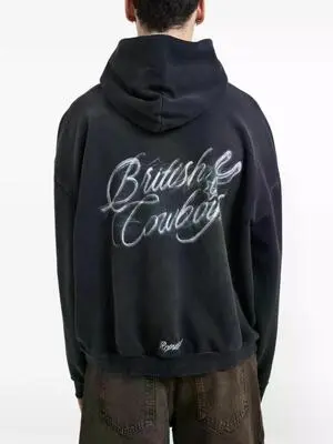 REPRESENT British Cowboy Hoodie - Black