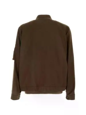 Sacai Twill Shirt Jacket - Brown
