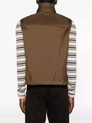 Moncler Ansiei Sleeveless Gilet - Brown