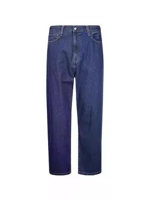 Carhartt Work In Progress Landon Five-pocket Mid-rise Trousers - Blue