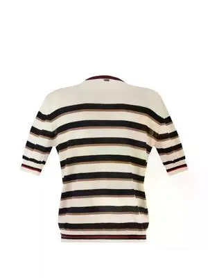 Herno Striped Knitted T-shirt