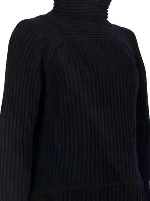 Gianfranco Ferre Ribbed High-neck Sweater