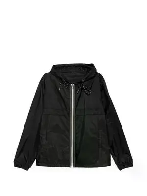 Moncler Hooded Zip Jacket - Black