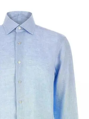 BORRIELLO NAPOLI Buttoned Linen Shirt