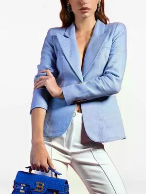 Smythe Single-breasted Linen Blazer