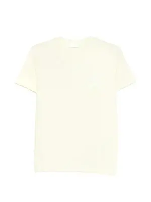 Moncler Crew-neck Logo T-shirt - Neutrals