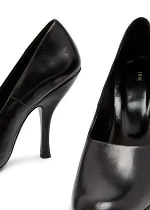 JUDE Date 105 Leather Pumps - Black