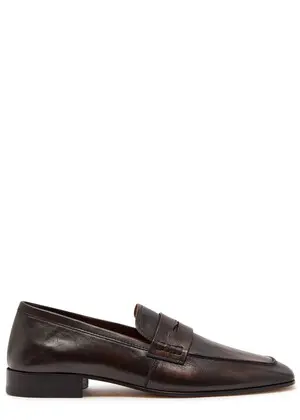 Dries Van Noten Leather Loafers