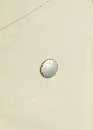 LARDINI Shell Overshirt - Ecru