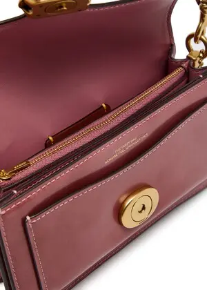 COACH Tabby 20 Spazzolato Leather Cross-body Bag - Pink