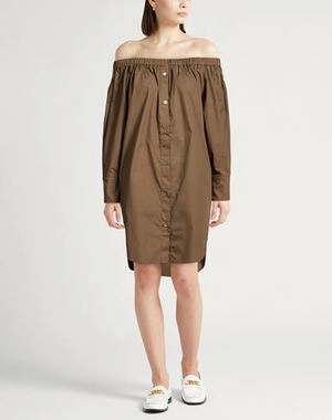 DEPARTMENT 5 Mini Dress Size Cotton - Green