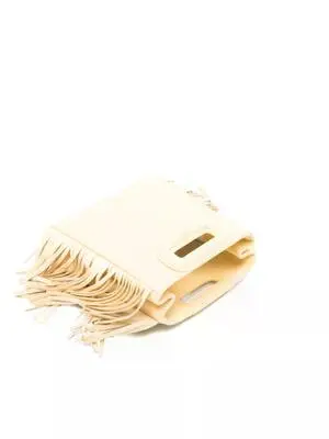Maje Mini M Tote Bag - Neutrals