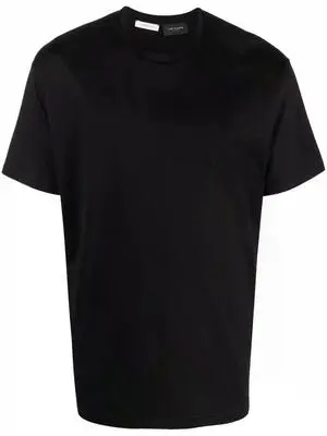 LOW BRAND Round-neck Cotton T-shirt - Black