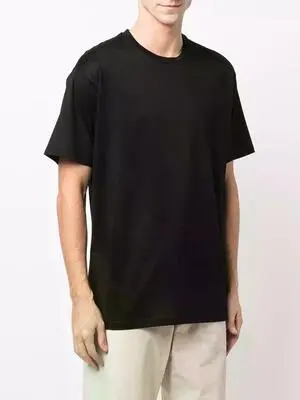 LOW BRAND Round-neck Cotton T-shirt - Black