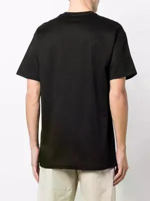 LOW BRAND Round-neck Cotton T-shirt - Black