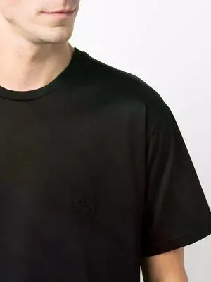 LOW BRAND Round-neck Cotton T-shirt - Black