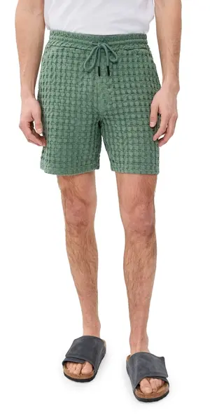 Oas Waffle Porto Shorts 7 - Green