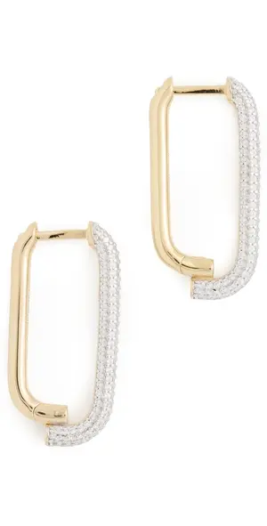OTIUMBERG Pave Mosaic Hoops