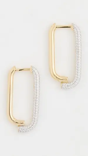 OTIUMBERG Pave Mosaic Hoops