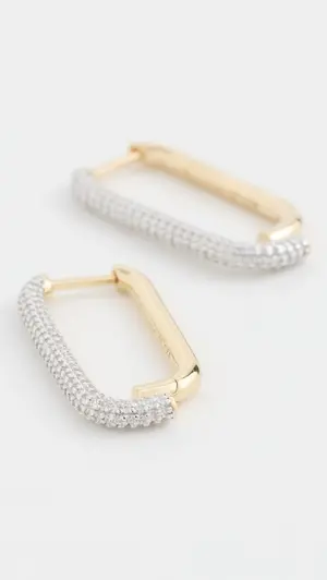 OTIUMBERG Pave Mosaic Hoops