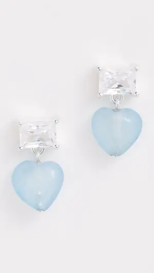 Completedworks The Heart's Window Earrings