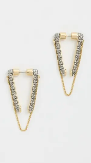 Demarson Vera Mini Pave Earrings