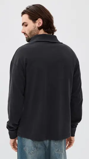 Acne Studios Four Quarter Zip Sweatshirt
