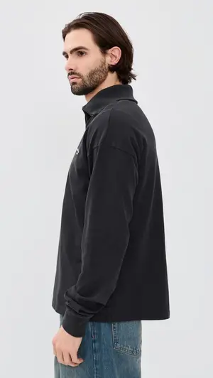 Acne Studios Four Quarter Zip Sweatshirt