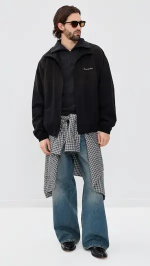 Acne Studios Four Quarter Zip Sweatshirt