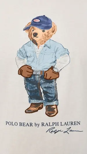 Polo Ralph Lauren Denim Bear Tee