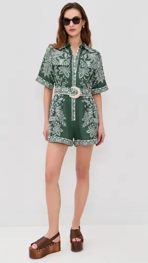 Farm Rio Miranda Paisley Romper