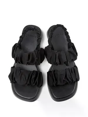 Camper Dana Ruched Sandals